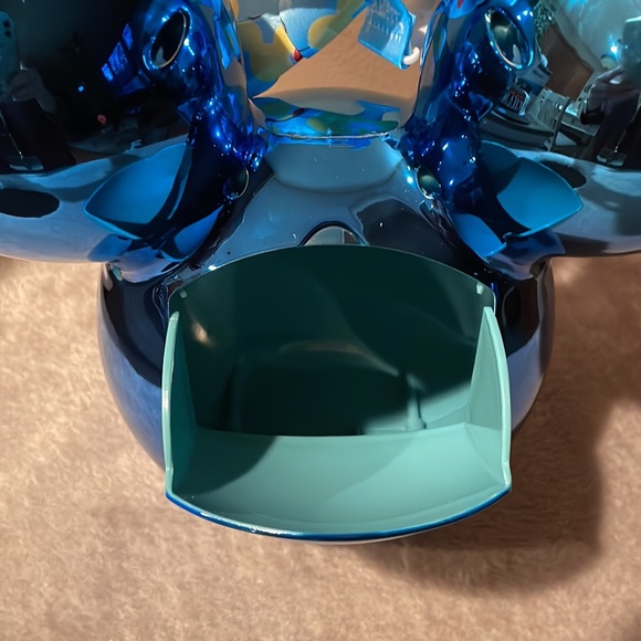 Disney | Accents | Disney Metallic Blue Mickey Mouse Balloon Popcorn ...